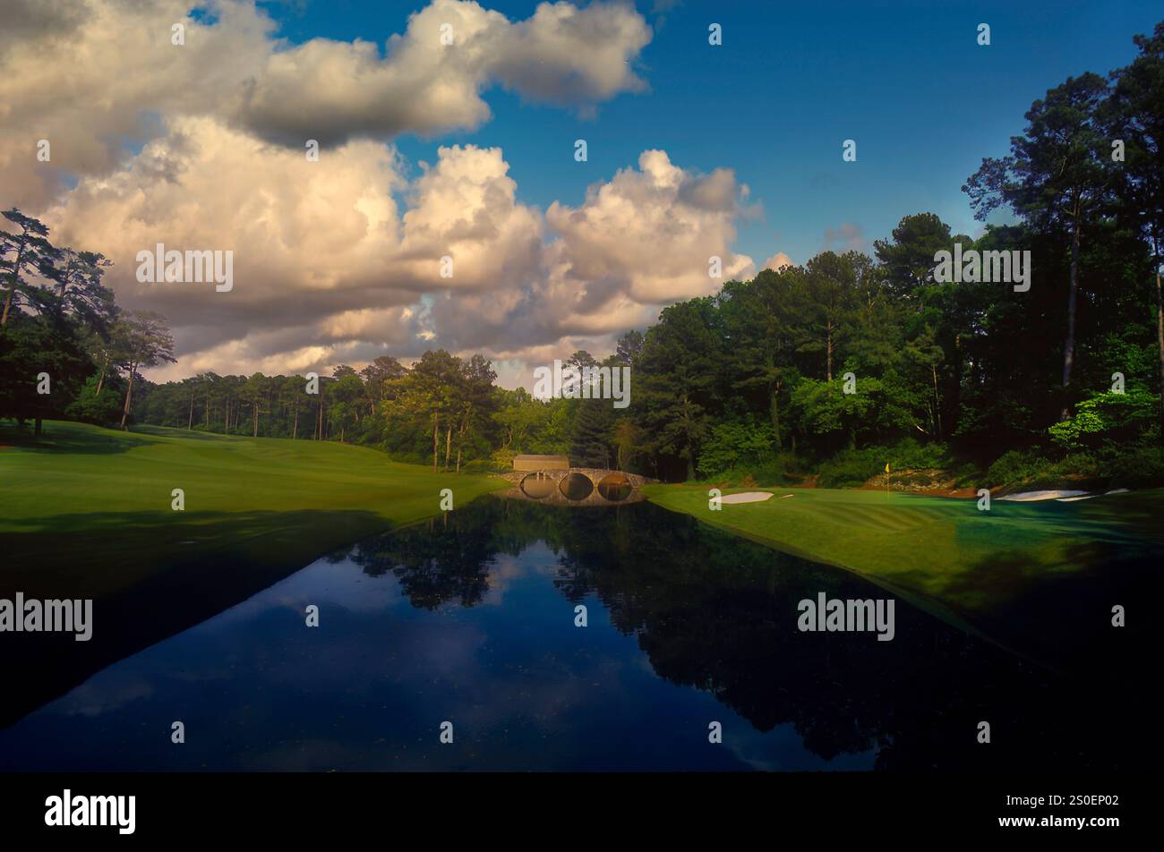 Augusta national golf club amen corner hi-res stock photography and ...