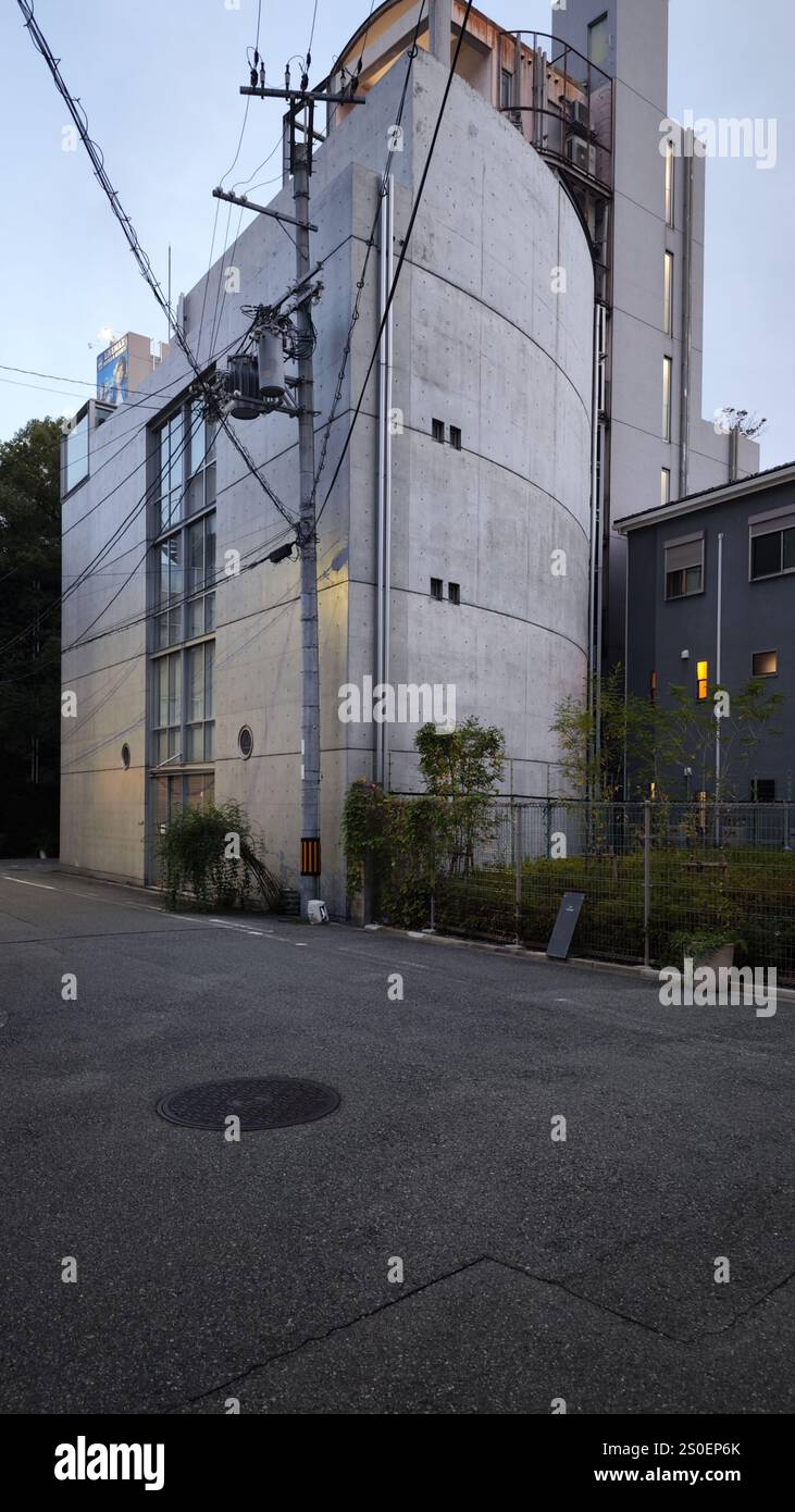 Tadao Ando Architect studio office building in Osaka Japan Stock Photo ...