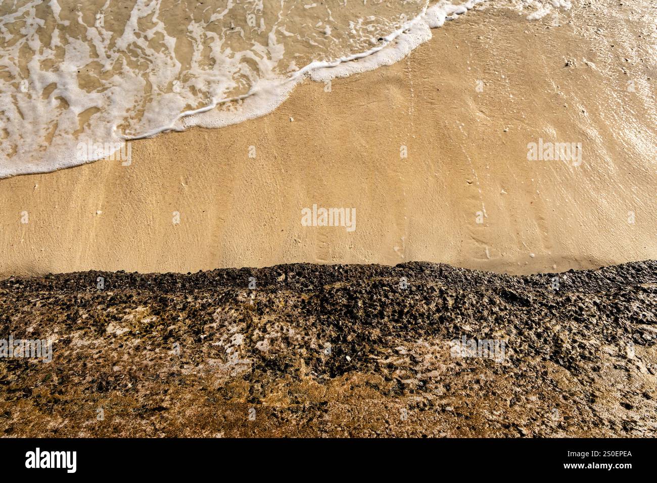 Top view waves sea hi-res stock photography and images - Alamy