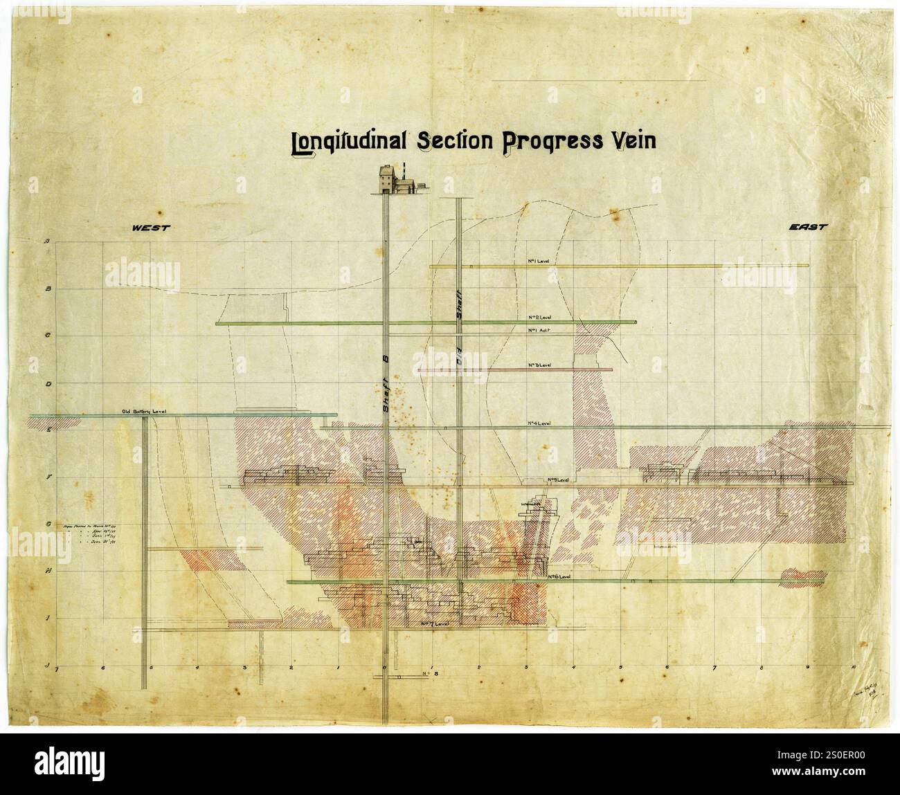Section of the Progress Gold Mine near Reefton, New Zealand Stock Photo ...
