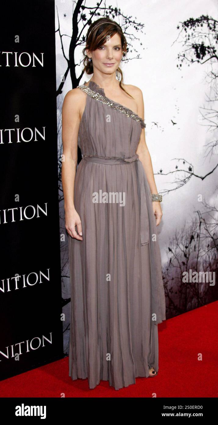 Sandra Bullock at the Los Angeles Premiere of "Premonition" held at the ...