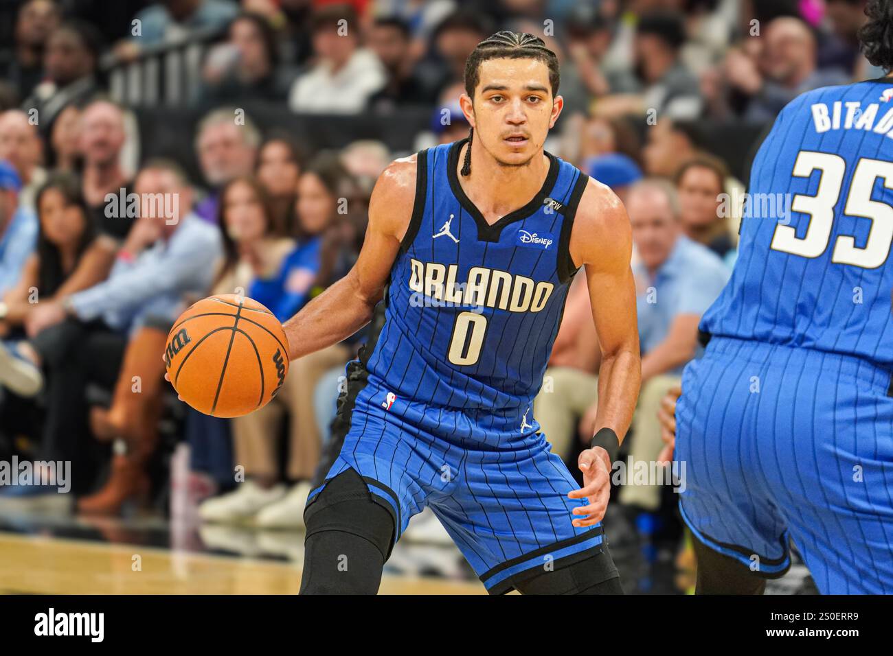 Orlando, Florida, USA, December 27, 2024, Orlando Magic guard Anthony ...