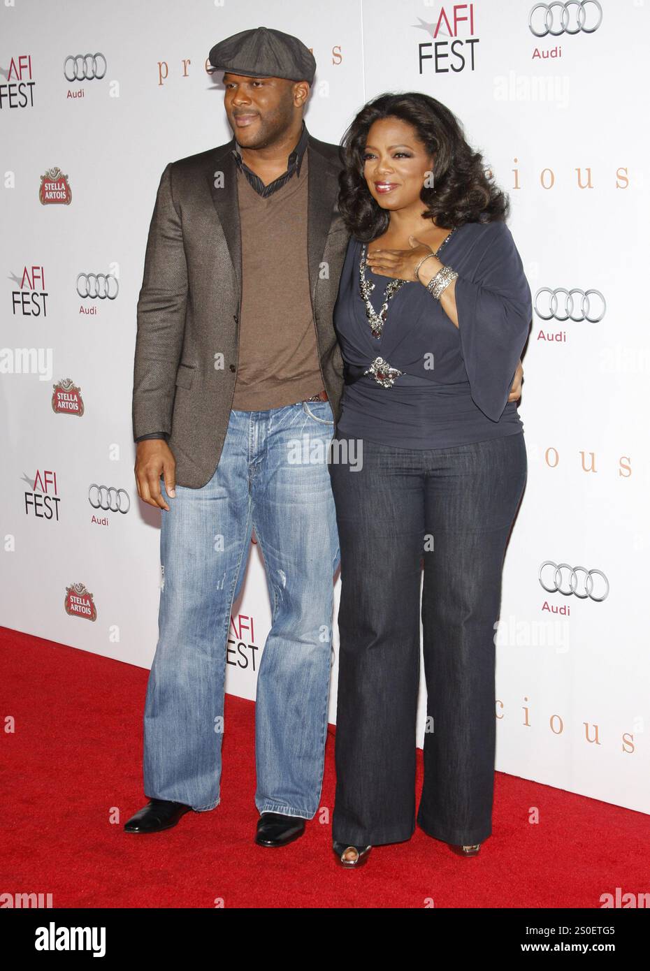 Oprah Winfrey and Tyler Perry at the AFI FEST 2009 Screening of ...