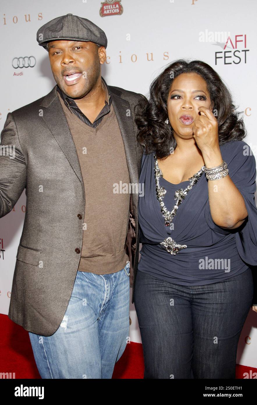 Oprah Winfrey and Tyler Perry at the AFI FEST 2009 Screening of ...