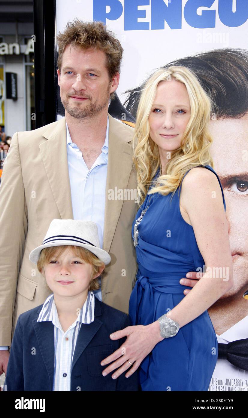 HOLLYWOOD, CA - JUNE 12, 2011: James Tupper, Homer Laffoon and Anne ...