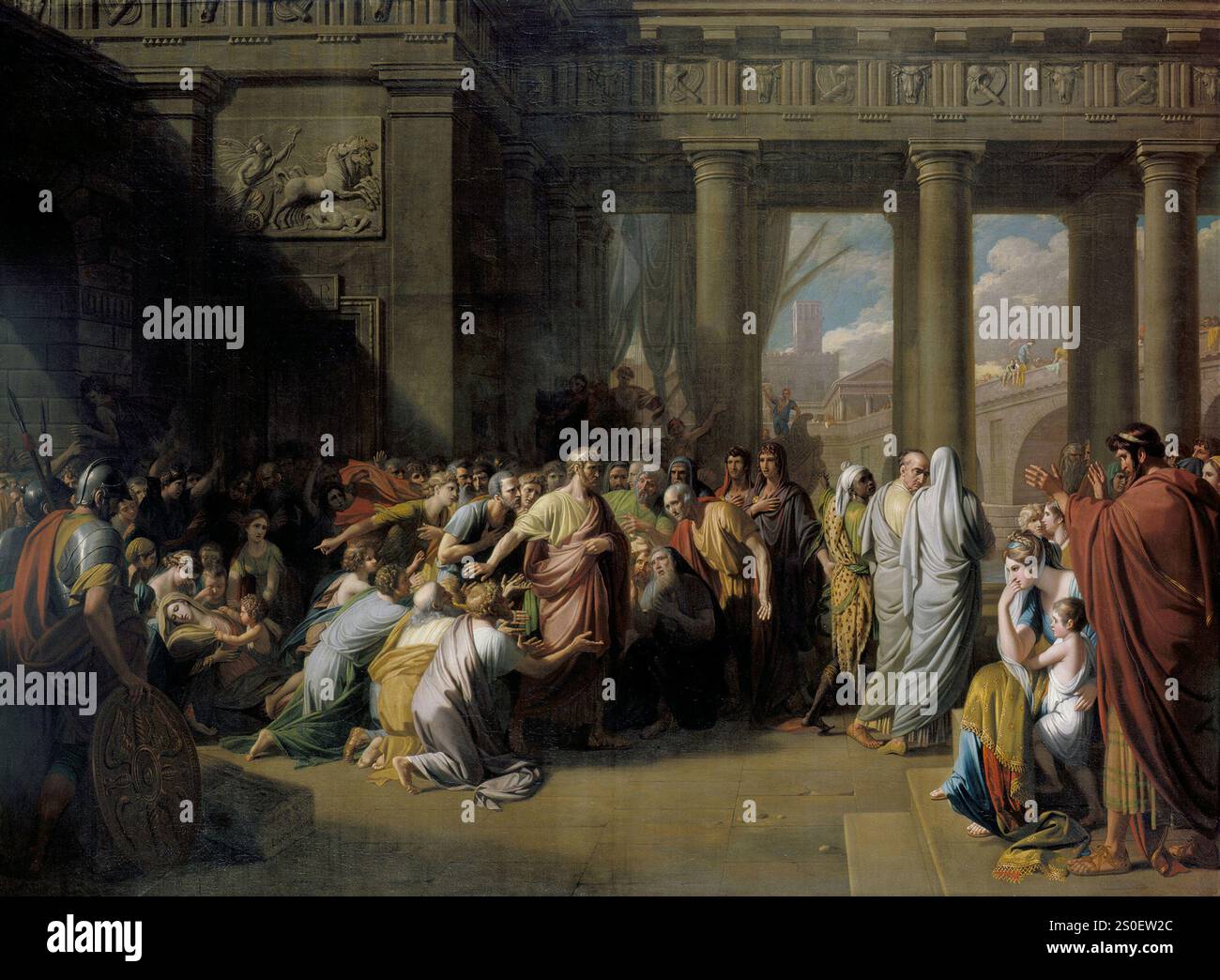 The Departure of Regulus is 1769 history painting by the Anglo-American ...