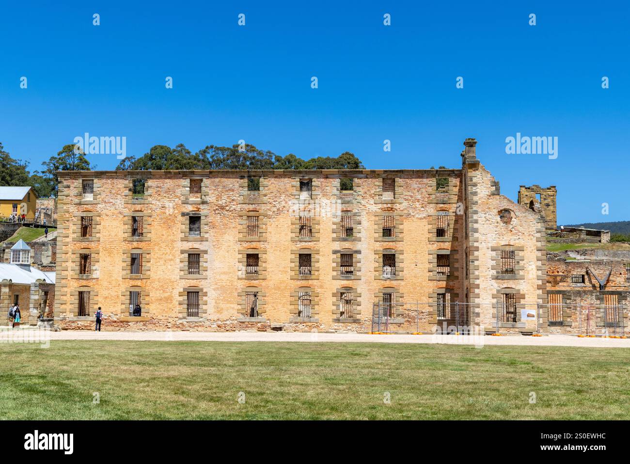 Port Arthur preserved convict settlement and Open air museum with the ...