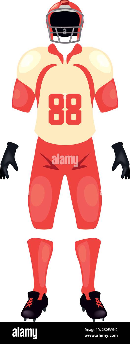 Modern football helmet in Stock Vector Images - Alamy