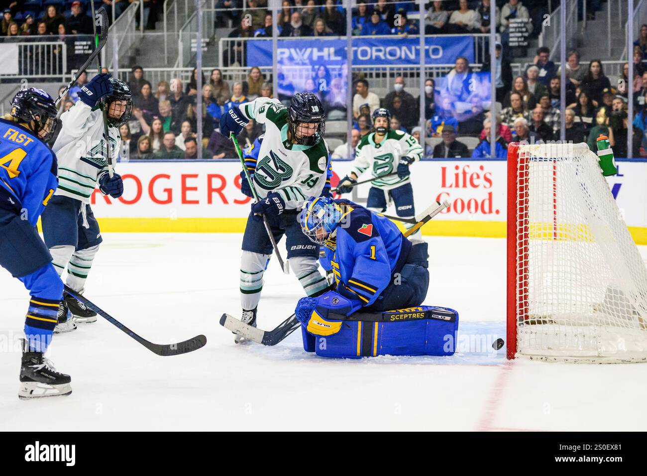 Toronto, Canada. 27th Dec, 2024. Boston Fleet's Hannah Bilka (19 ...