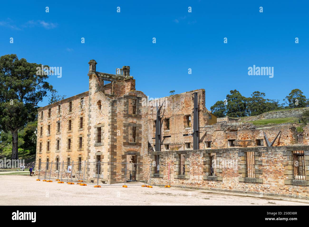 Port Arthur preserved convict settlement and Open air museum with the ...