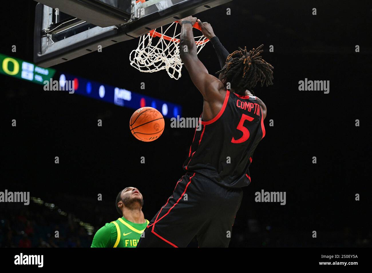 LAS VEGAS, NV - NOVEMBER 27: San Diego State Aztecs forward Pharaoh ...