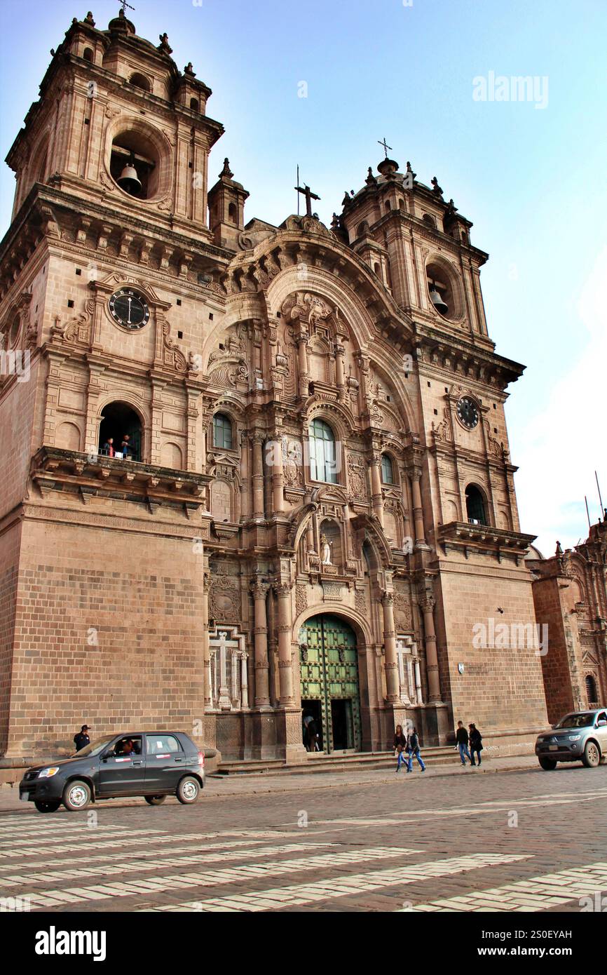 Church of the Society of Jesus in Cusco, Peru Stock Photo - Alamy