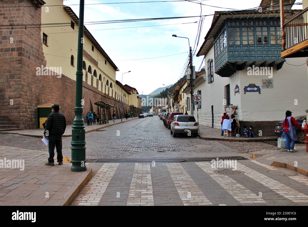 Old town in Cusco, Peru Stock Photo - Alamy