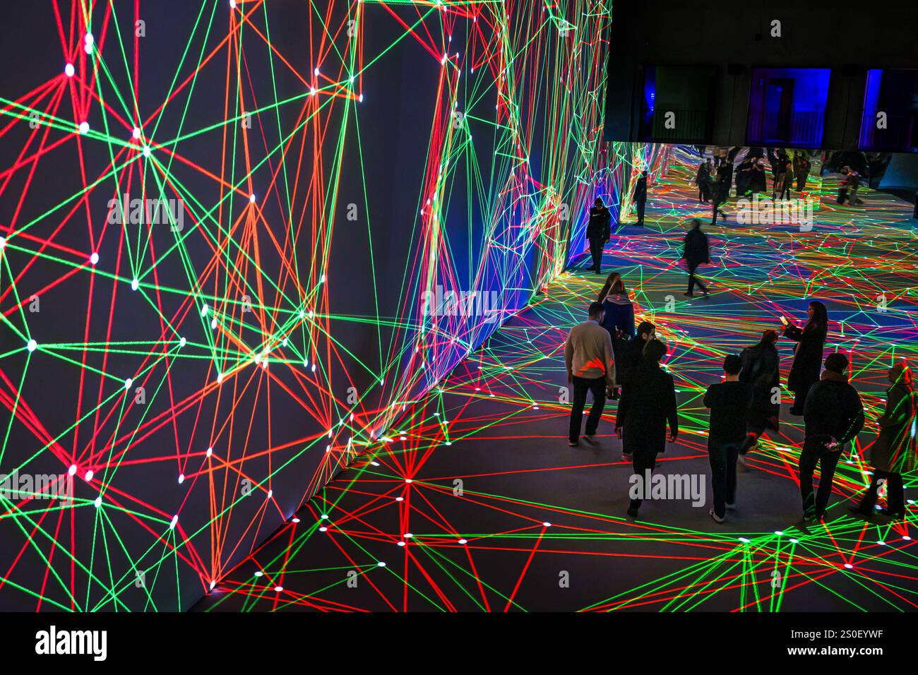 FRANCE. PARIS (75) (12TH DISTRICT) THE IMMERSIVE EXHIBITION "PIXELS ...