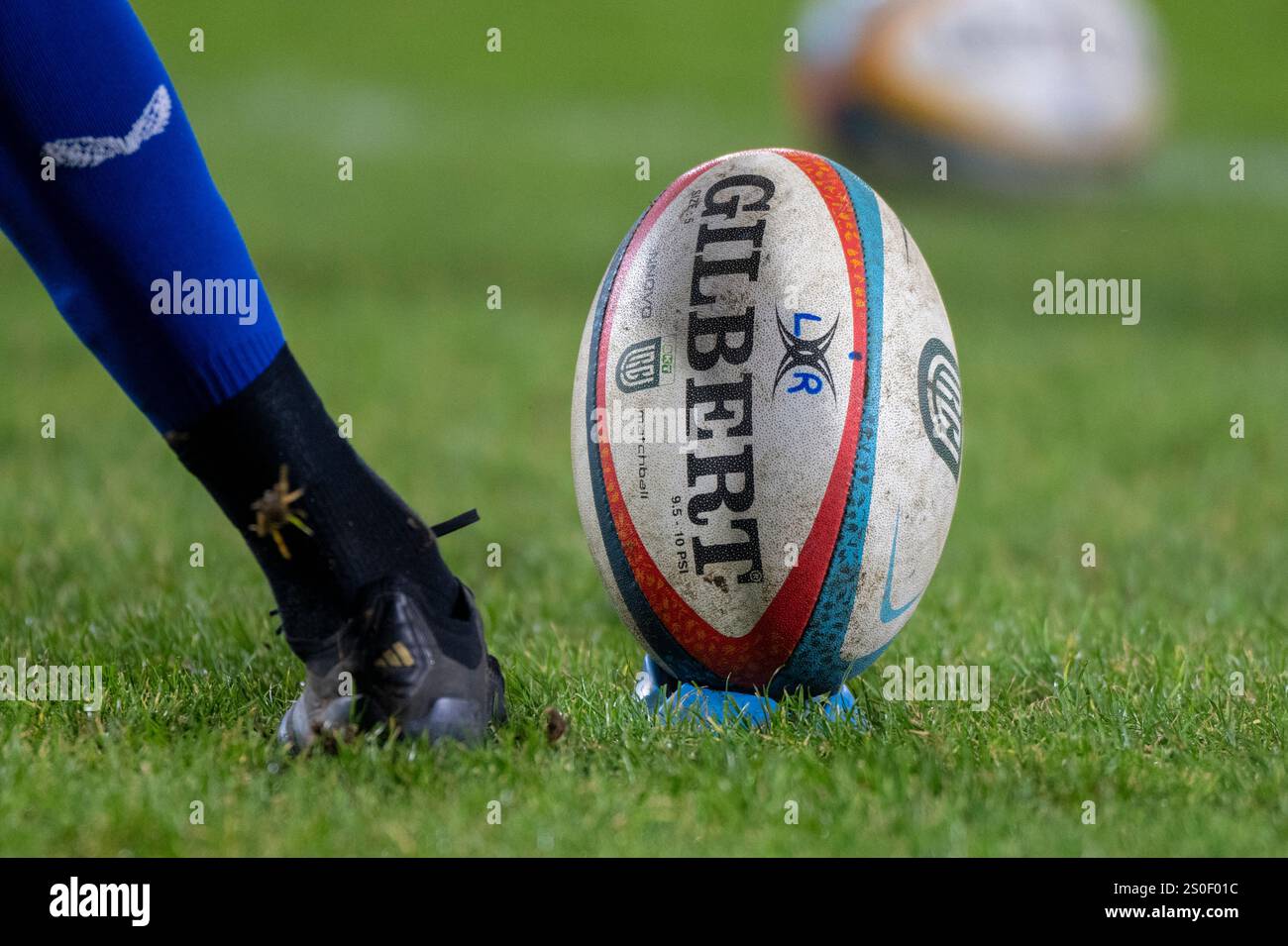 Limerick, Ireland. 27th Dec, 2024. The official ball during the United ...