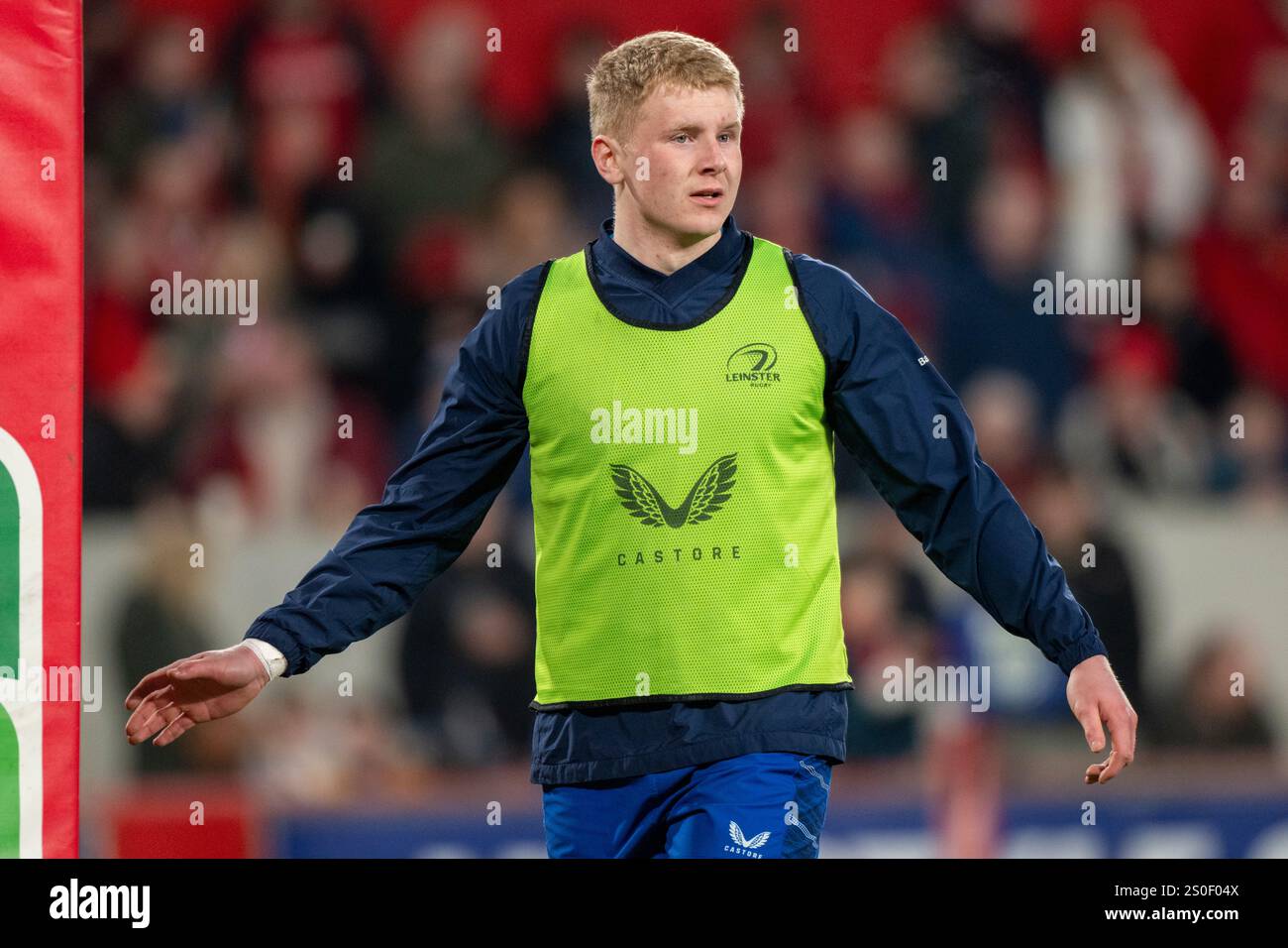 Limerick, Ireland. 28th Dec, 2024. Jamie Osborne of Leinster during the ...