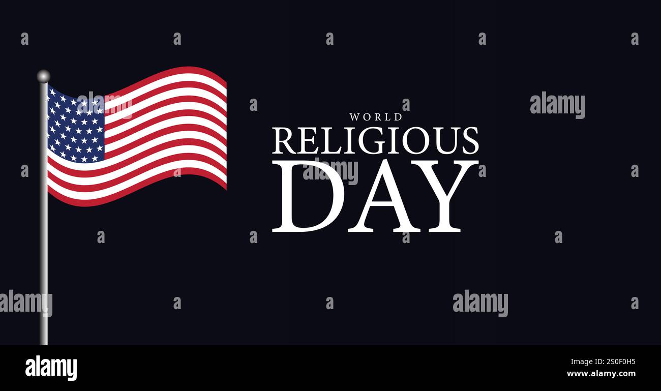 Celebrating Unity and Diversity on World Religious Day in the USA Stock ...