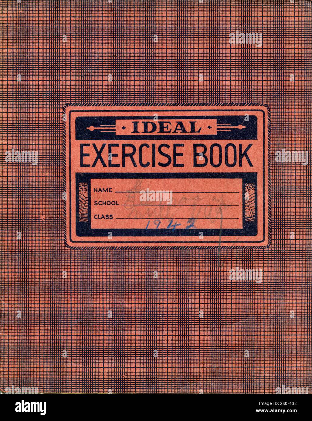 Vintage exercise book australian hi-res stock photography and images ...