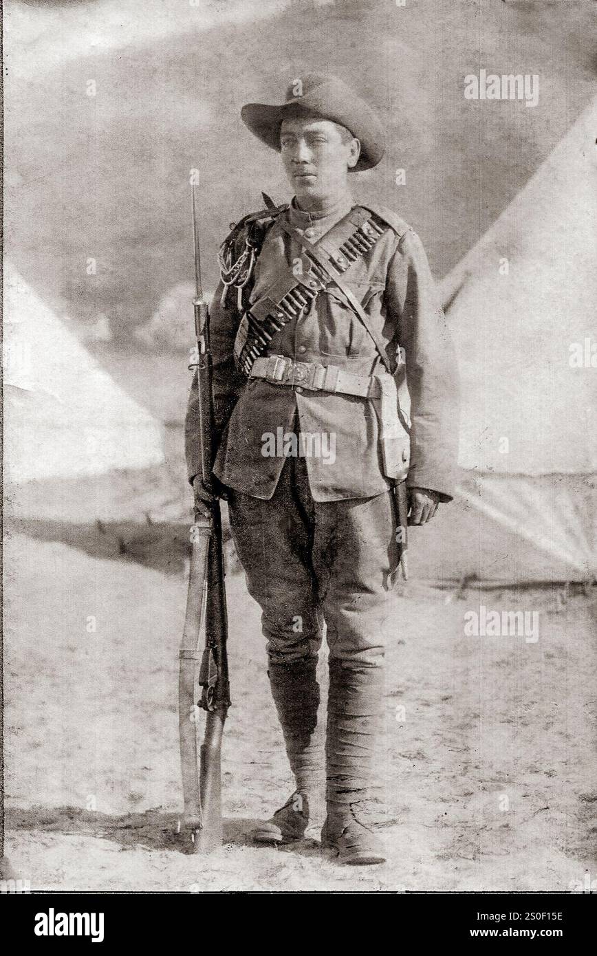 Trooper WB Lyon of the Tullibardine's Scottish Horse South Africa, 1899 ...