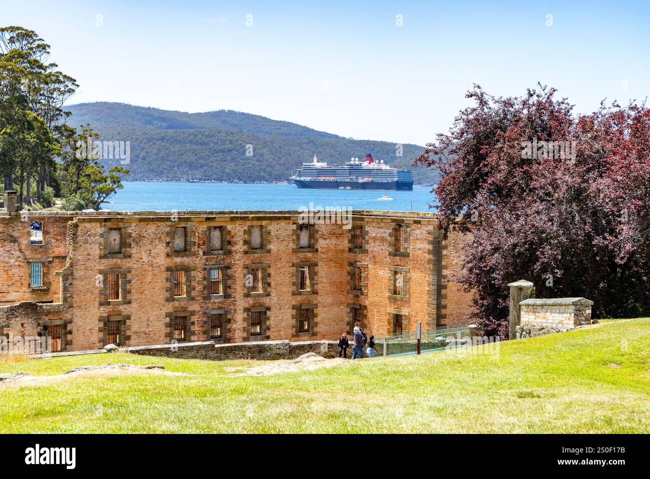 Port Arthur penitentiary prison at the former penal colony now an open ...