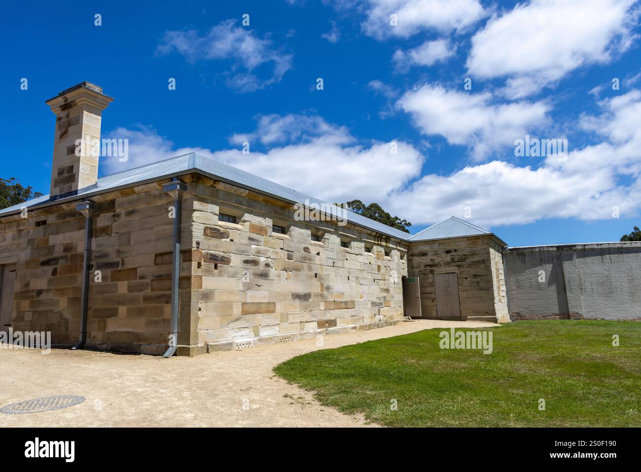 Port Arthur Separate prison building facility now part of the Open air ...
