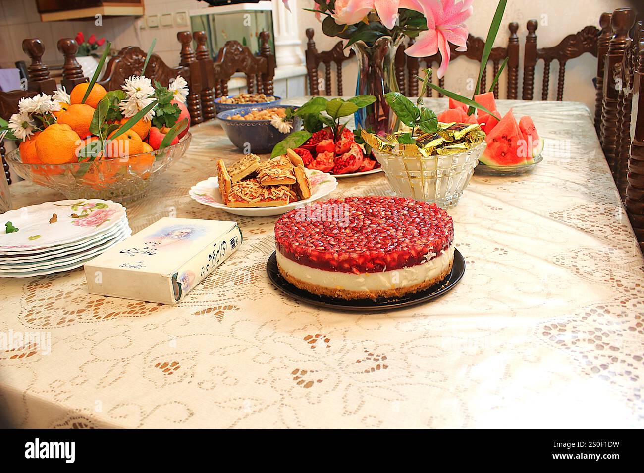 A delicious cheese cake.we have it for our celebration.specially at ...