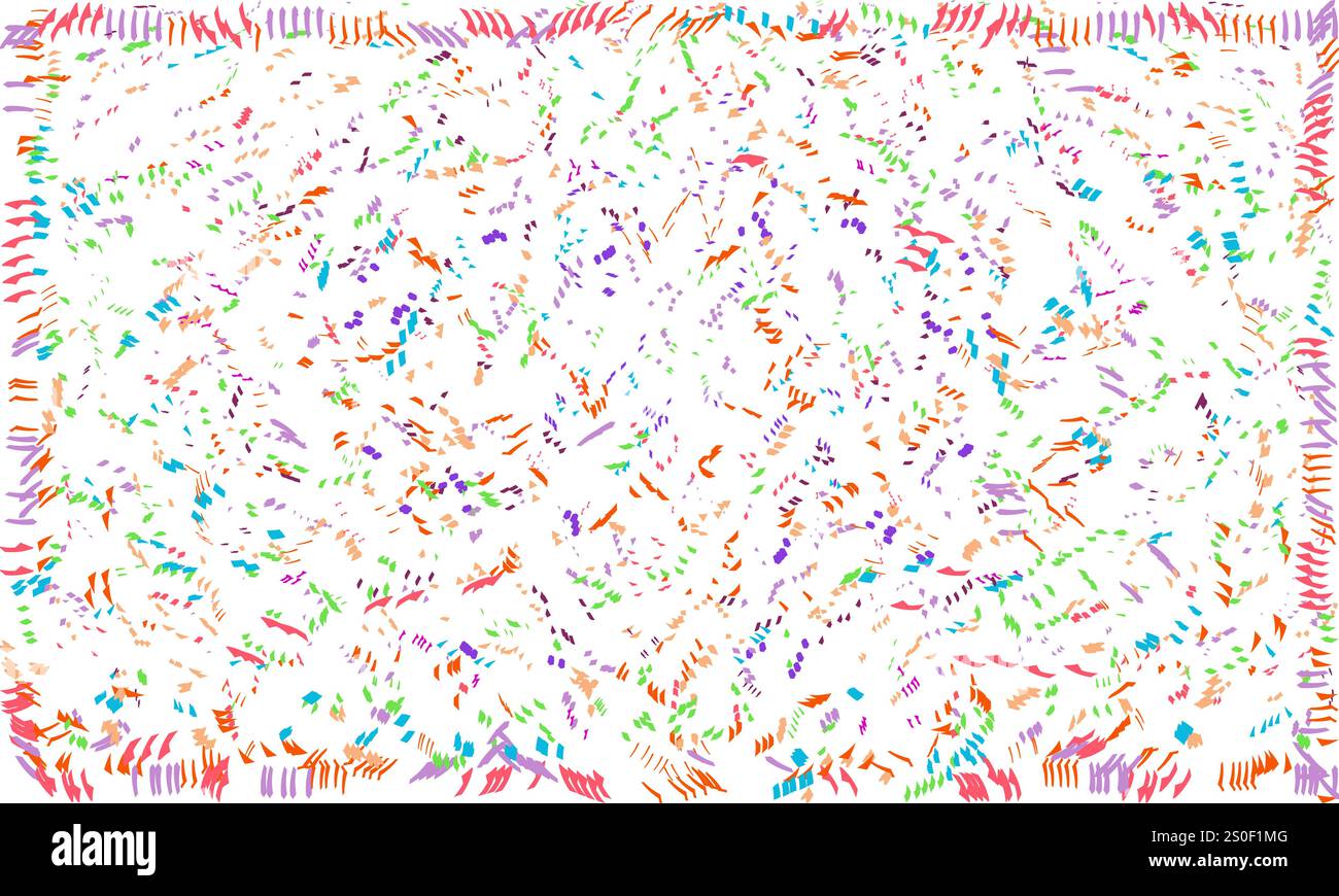 Random poly Shape Symbol on white background, Multi colored Random ...