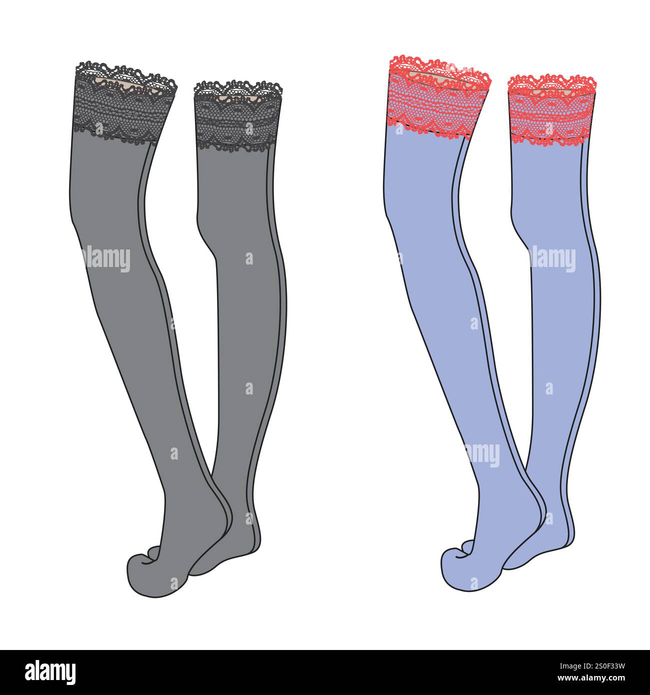 Womens thigh hi-res stock photography and images - Alamy