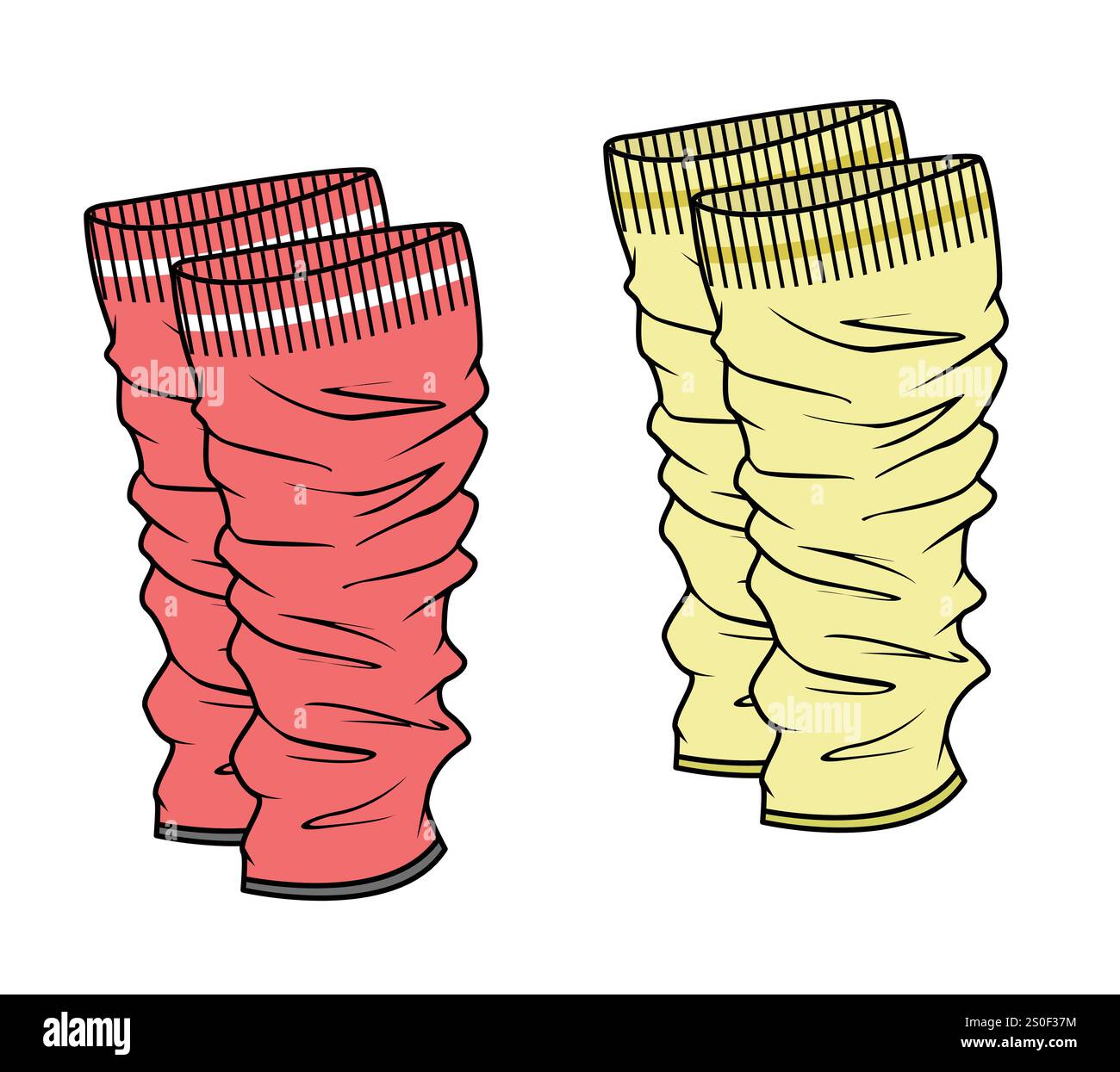 Leg warmers clipart hi-res stock photography and images - Alamy