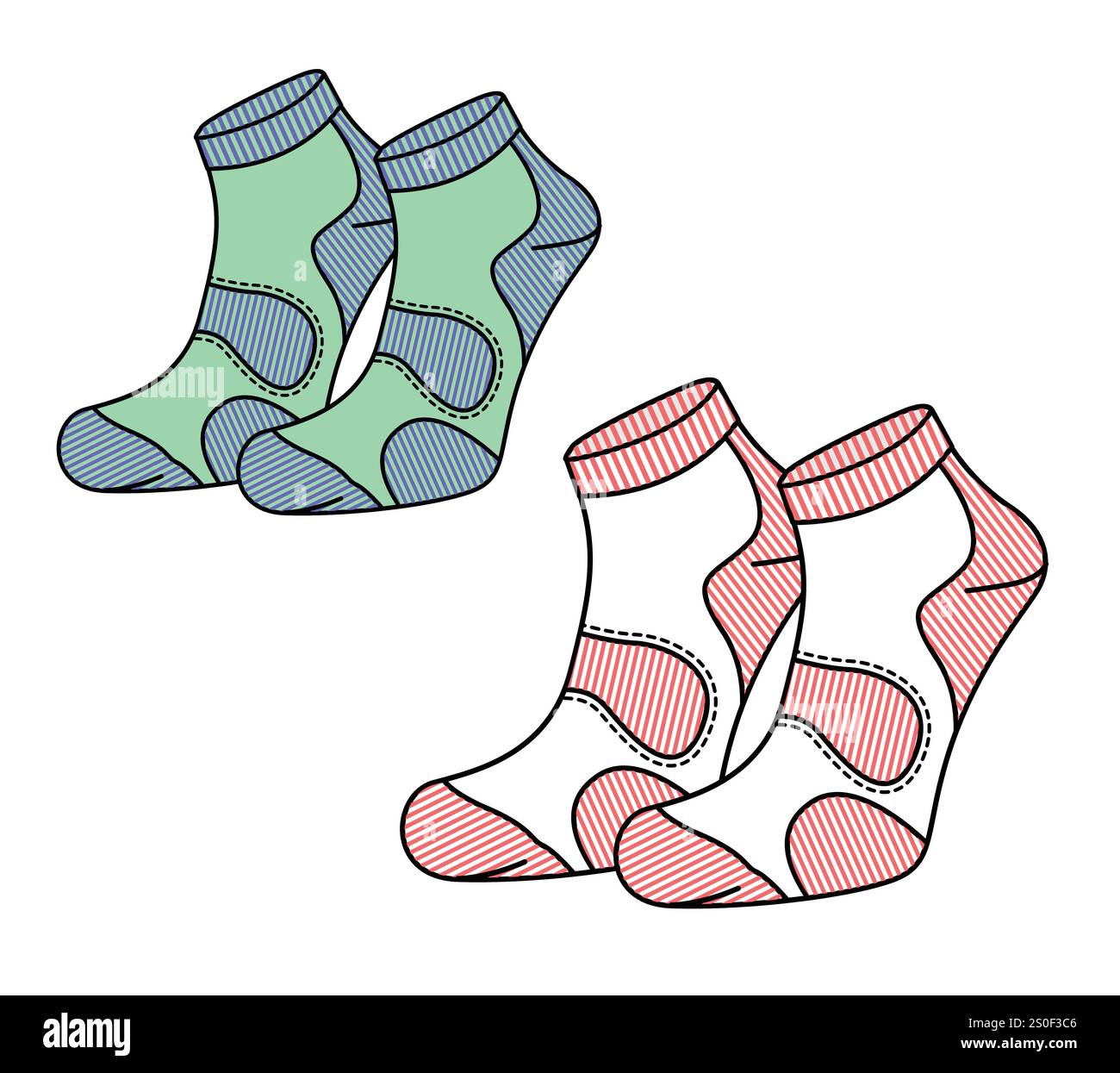 Crushioned socks hi-res stock photography and images - Alamy