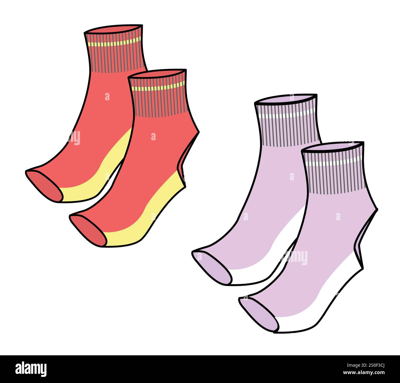 Female toeless socks hi-res stock photography and images - Alamy
