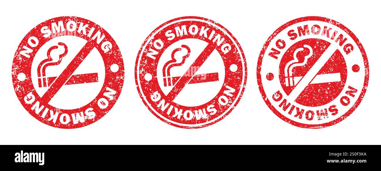 No smoking circle stamp icon sign. Cigar, tobacco prohibition logo ...
