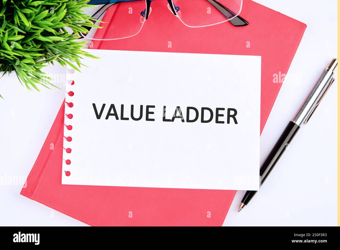 Business concept for personal ladder of success process. VALUE LADDER ...