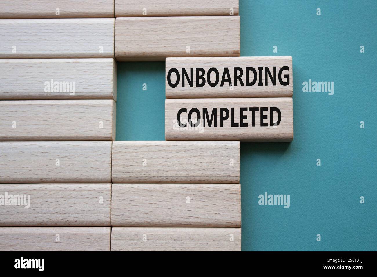 Onboarding Completed symbol. Concept word Onboarding Completed on ...