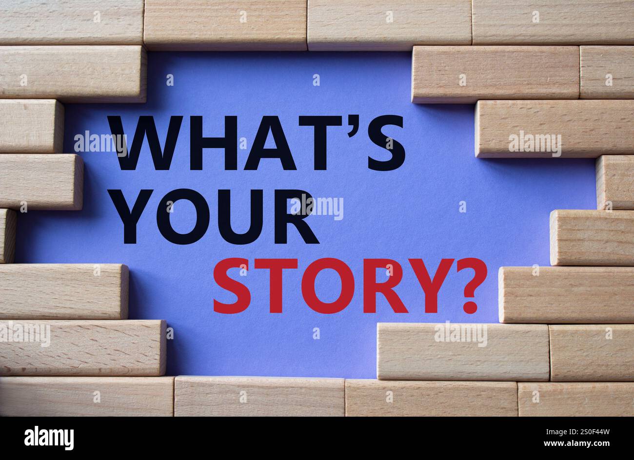 What is your story symbol. Concept words What is your story on wooden ...