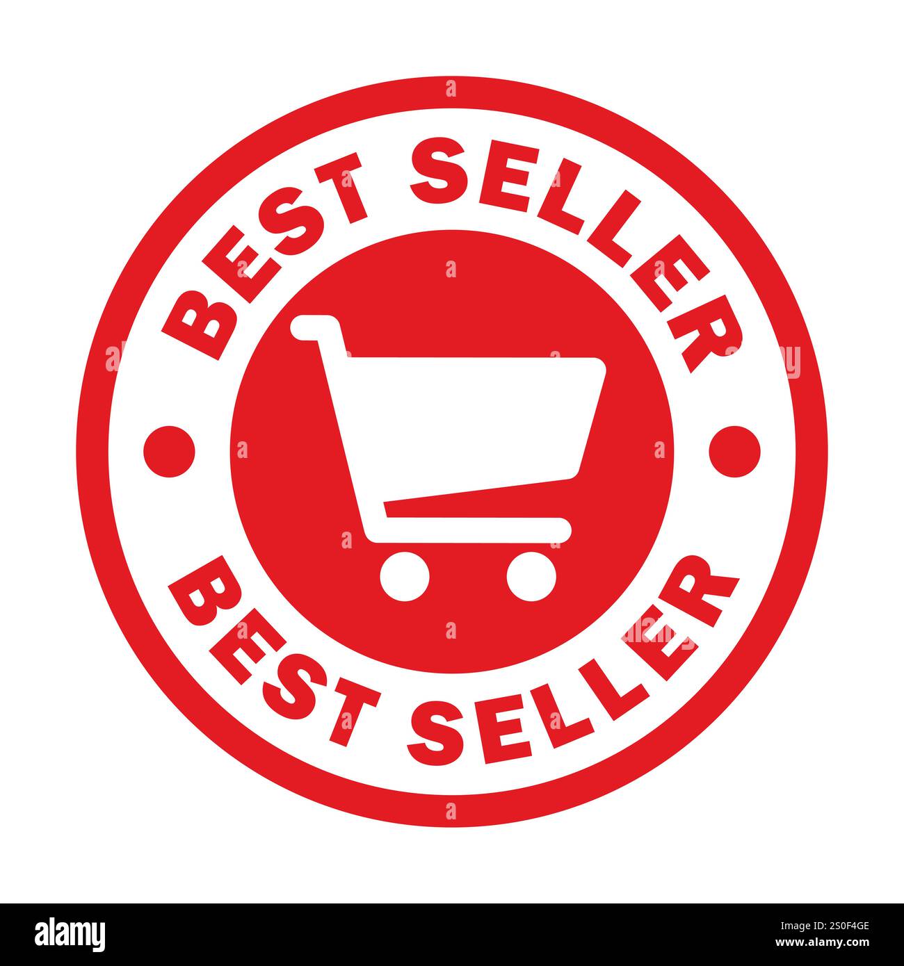 Best Seller shopping cart grunge Stamp icon symbol. Top product Round ...