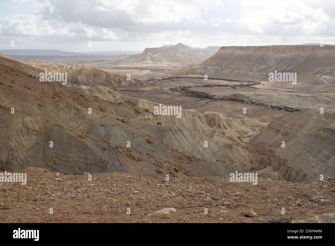 desert view of Zin valley, Negev desert, Israel Stock Photo - Alamy