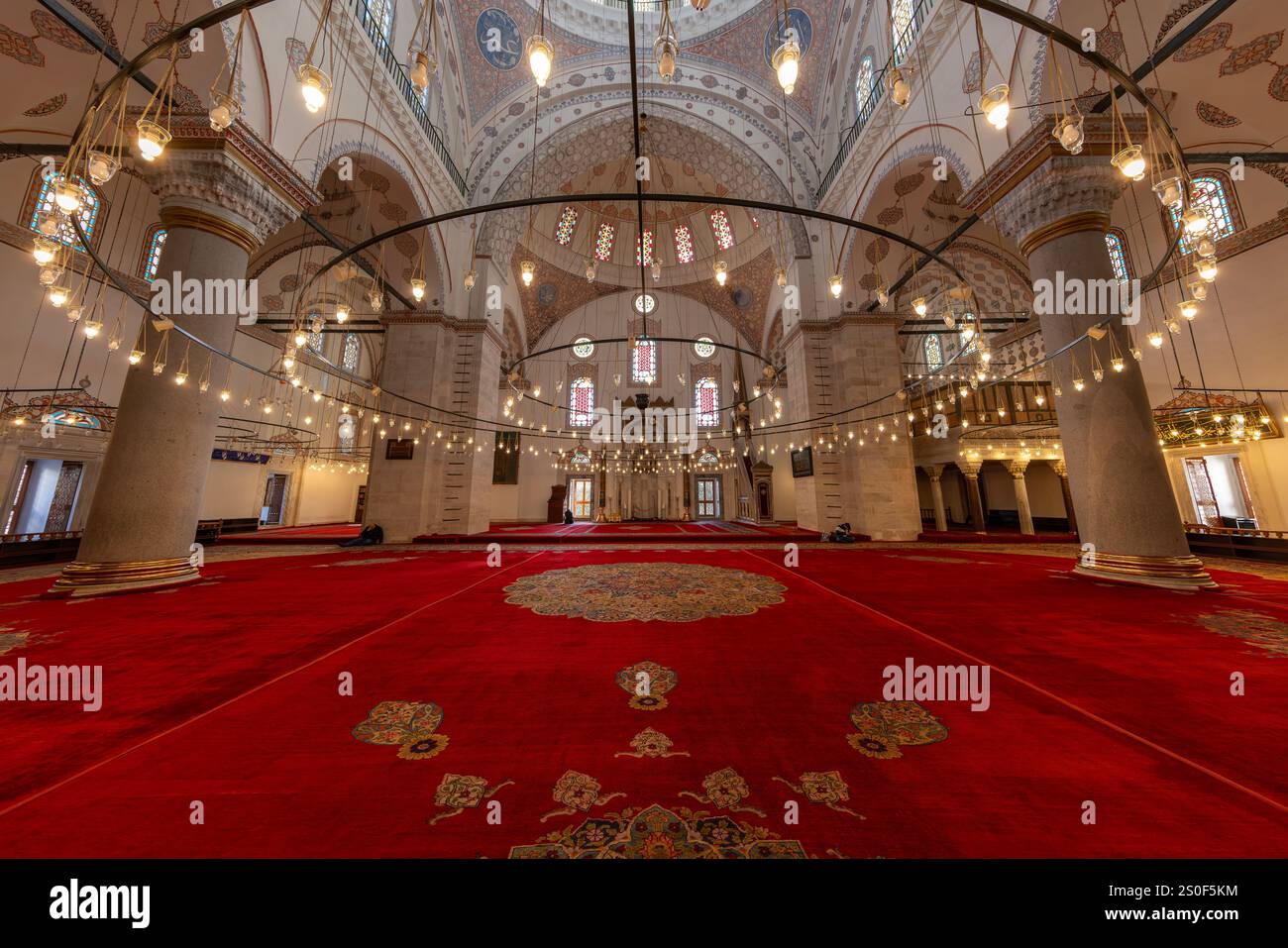 Beyazit Mosque - 16th century Ottoman imperial mosque as seen from the ...