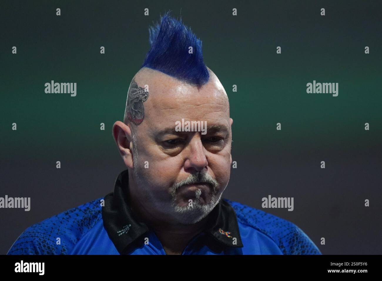 Peter Wright during 3rd round match between Jermaine Wattimena and ...