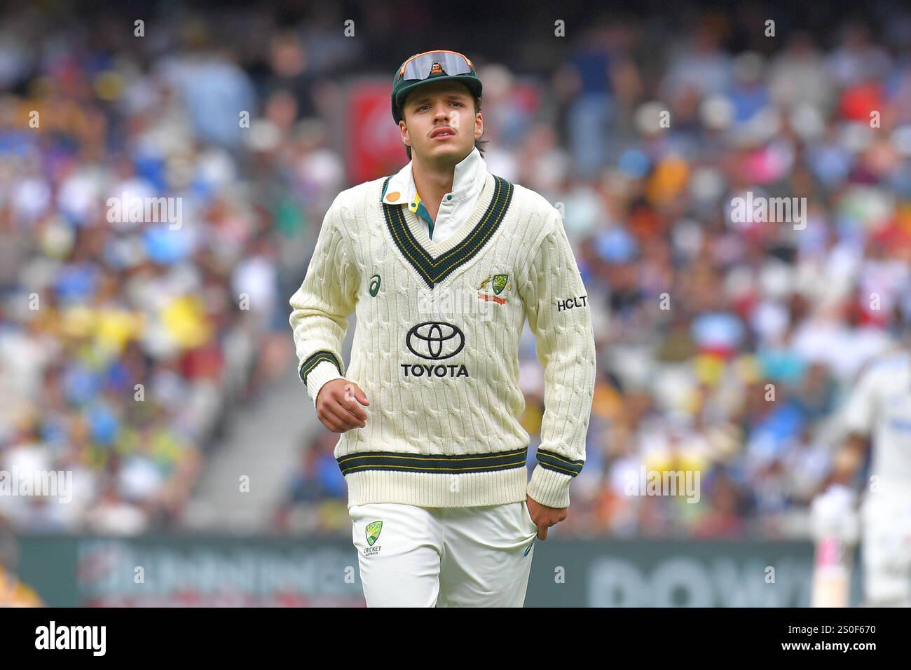 MELBOURNE AUSTRALIA. 28th Dec 2024. Pictured: Sam Konstas of Australia ...