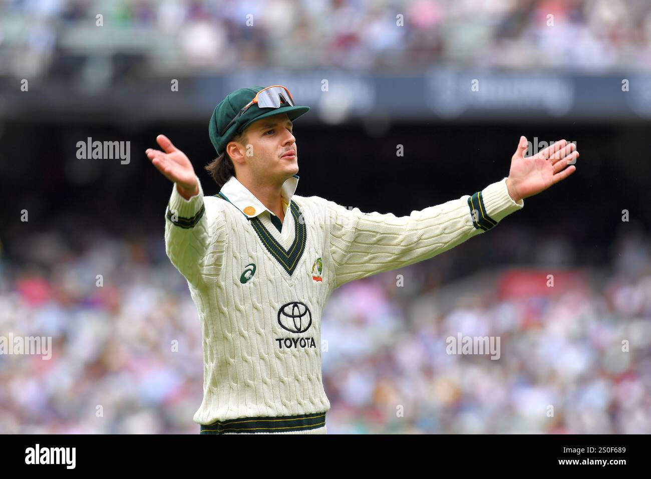 MELBOURNE AUSTRALIA. 28th Dec 2024. Pictured: Sam Konstas of Australia ...