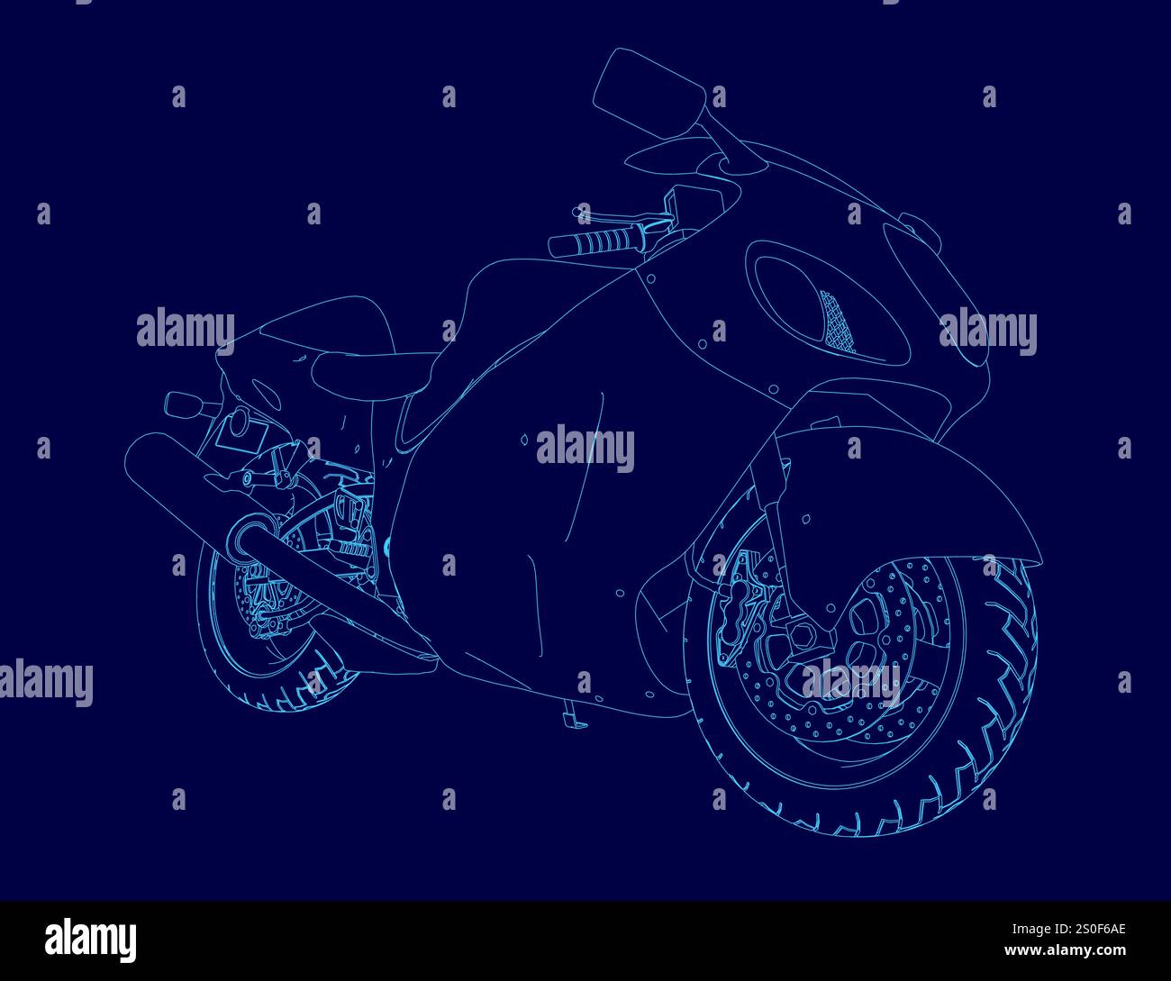 Motorcycle curves Stock Vector Images - Alamy