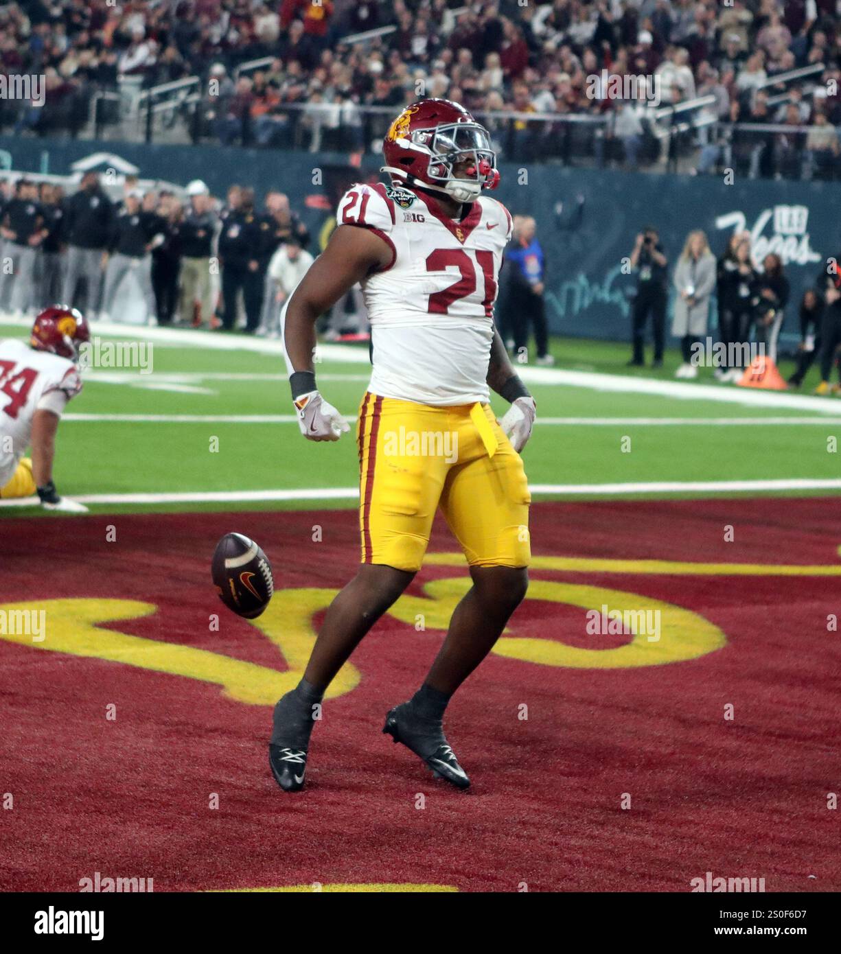 December 27, 2024 - USC Trojans running back Bryan Jackson #21 scored ...