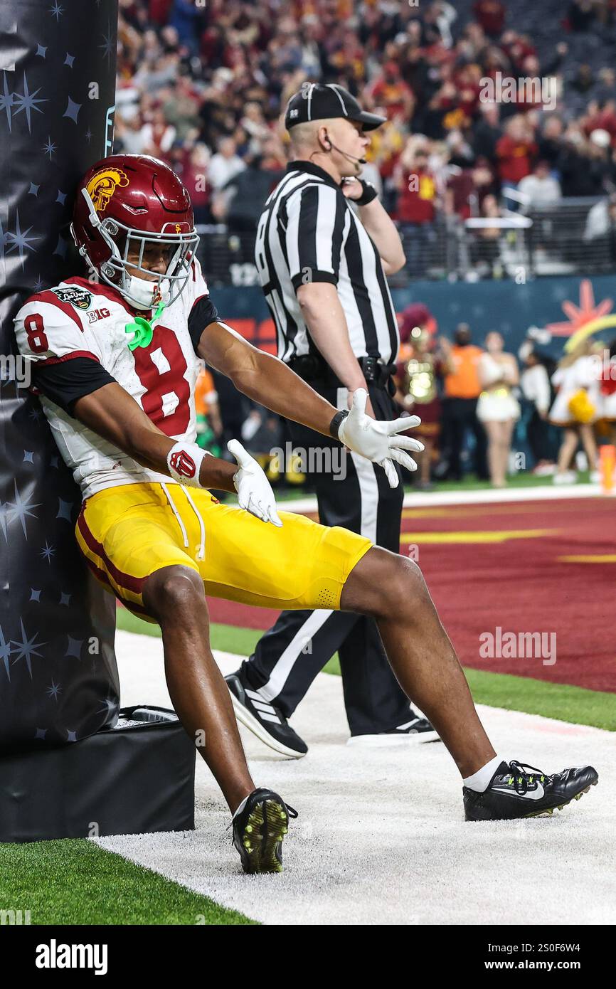 December 27, 2024: USC Trojans wide receiver Ja'Kobi Lane (8 ...