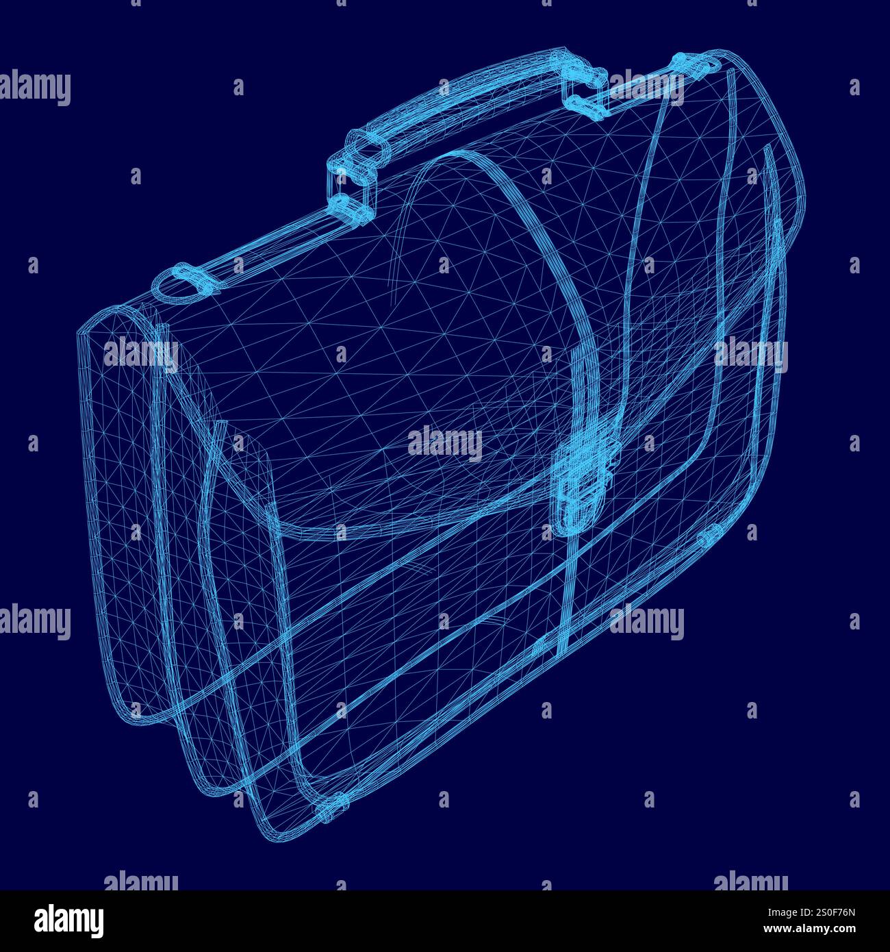 Blueprints model 3d structure Stock Vector Images - Alamy