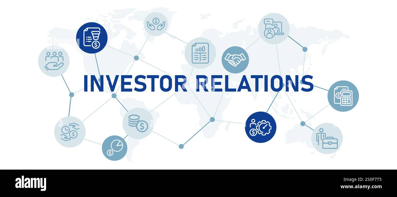 Investor relations investment corporate relationship web header ...