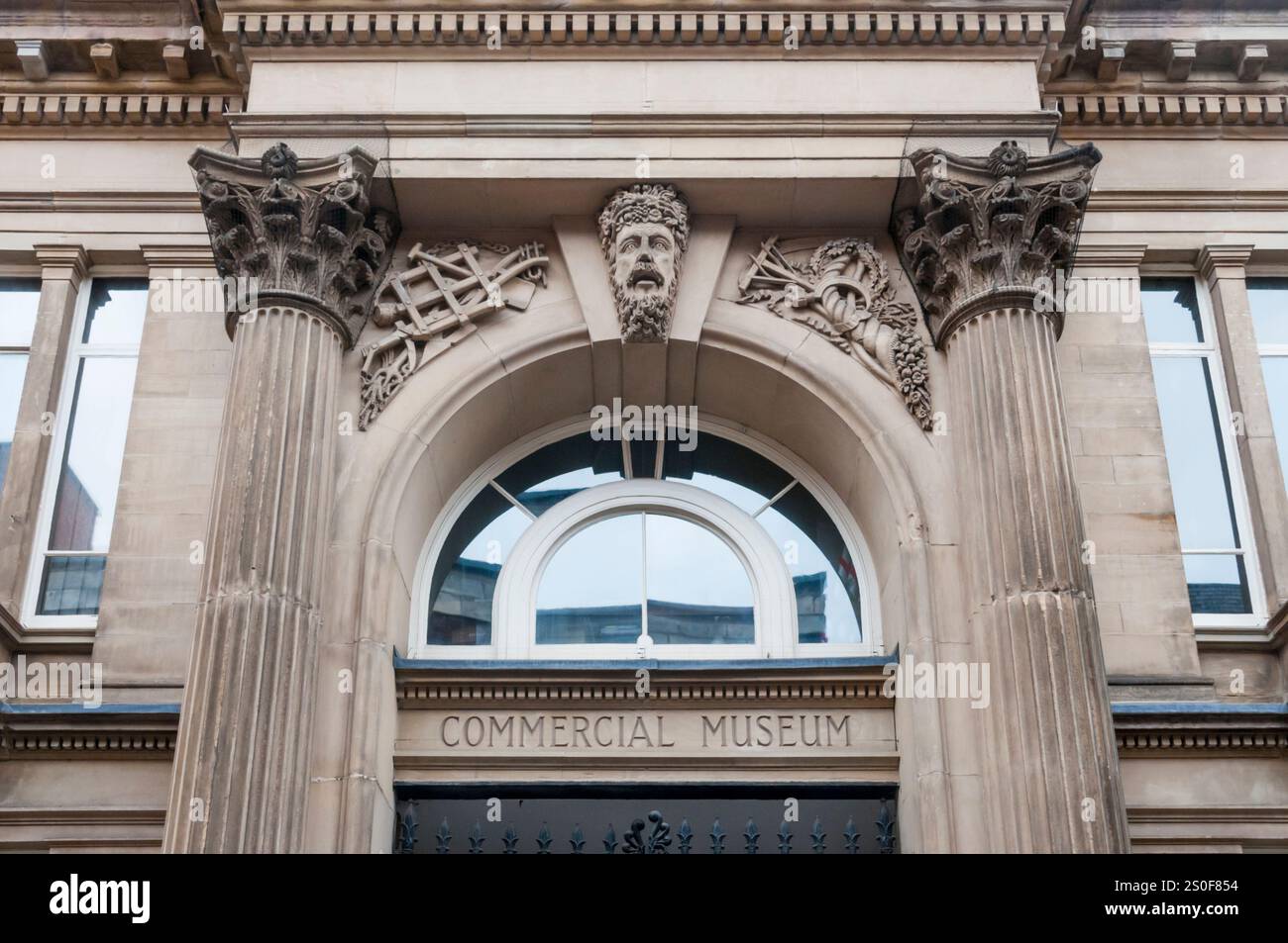 The Corn Exchange buiding in High Street, Hull. Formerly the Commercial ...