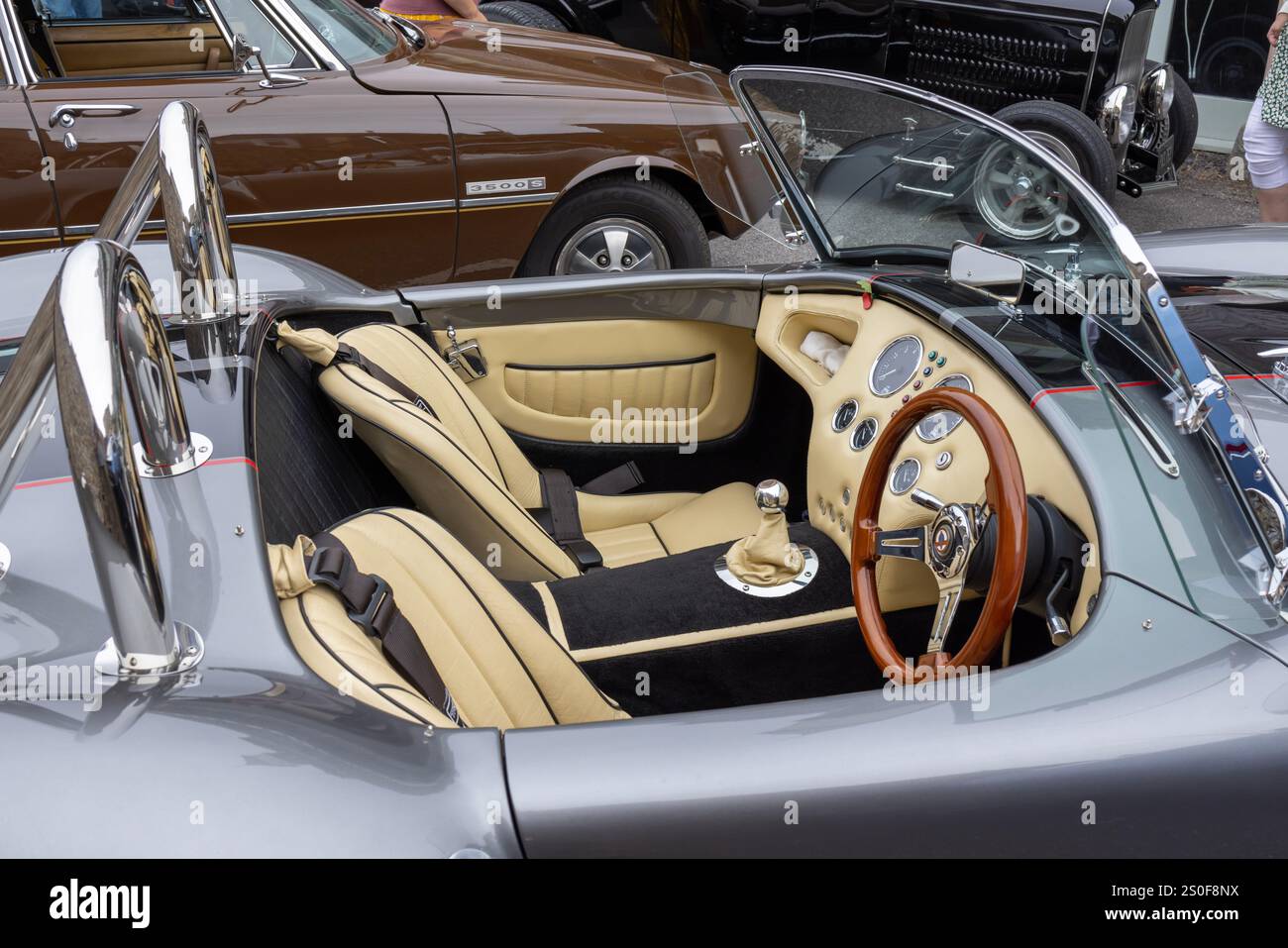 AC Cobra Interior Stock Photo - Alamy