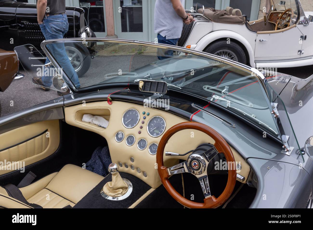 AC Cobra Interior Stock Photo - Alamy
