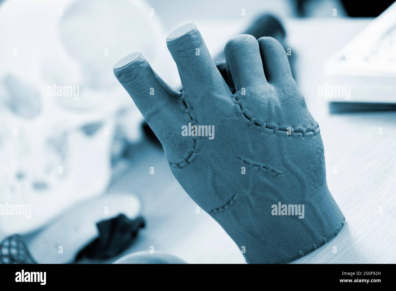 Hand printed on a 3D printer from polyamide powder. Three-dimensiona ...